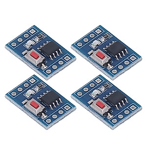 MCU Module, 4 Sets STC15W204S Good Control Microcontroller Board for Experiment