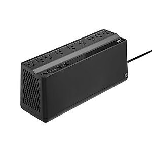 APC UPS BE850M2, 850VA UPS Battery Backup & Surge Protector, Backup Battery Uninterruptible Power Supply with (2) USB Charging Ports, APC Back-UPS Series