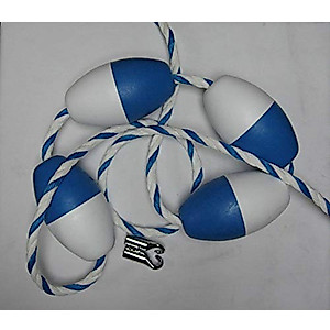 ATIE Pool Safety Rope Hook/Anchor with Screws for 3/4" Safety Pool Rope and Float Kit (2 Hooks)