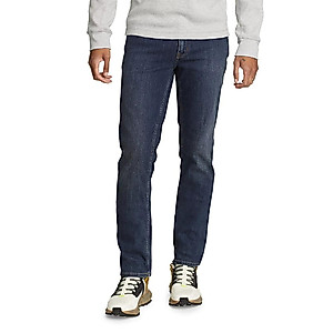 Eddie Bauer Men's Voyager Flex 2.0 Jeans, Medium Indigo, 38W x 32L