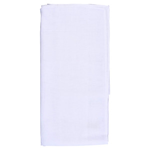 Van Heusen Men's Fine Handkerchiefs,65% Poly 35% Cotton,White Hankie，Pack of 13 Pieces
