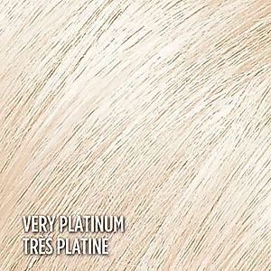 L'Oreal Paris Feria Multi-Faceted Shimmering Permanent Hair Color, Very Platinum, Pack of 1, Hair Dye