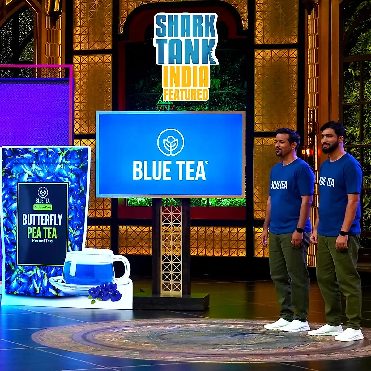 BLUE TEA - Butterfly Pea Flower Herbal Tea (1.76 Oz) | DETOX TEA | Iced Teas, Coolers, Cocktails | Caffeine Free - Gluten Free - Non-GMO | Pet Jar Pack