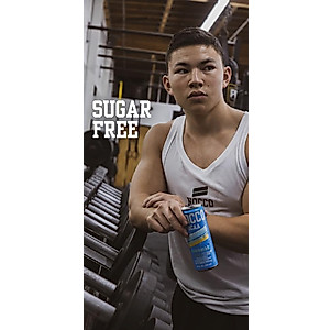 NOCCO BCAA Energy Drink Caribbean Pineapple - 12 Fl Oz (Pack of 12) - 180mg Caffeine, Sugar Free Energy Drinks - Carbonated, Low Calorie, BCAAs, Vitamin B6, B12, & Biotin - Grab & Go Performance Drink