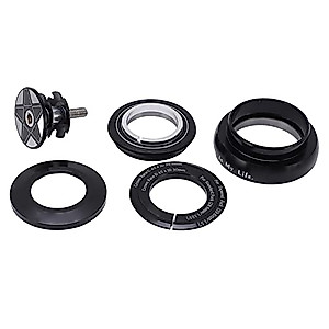 Mountain Bike Bowl Group, Road Bike Headset Bearings Double Bearing Good Sealing Smoother Surfaces for Road Bicycle