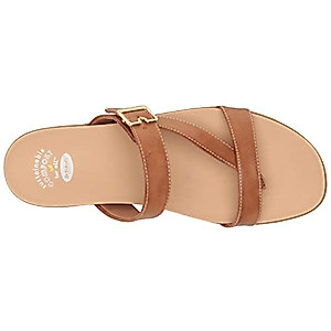 Dr. Scholl's Shoes Women's Island Dream Slide Sandal, Honey, 8.5 US