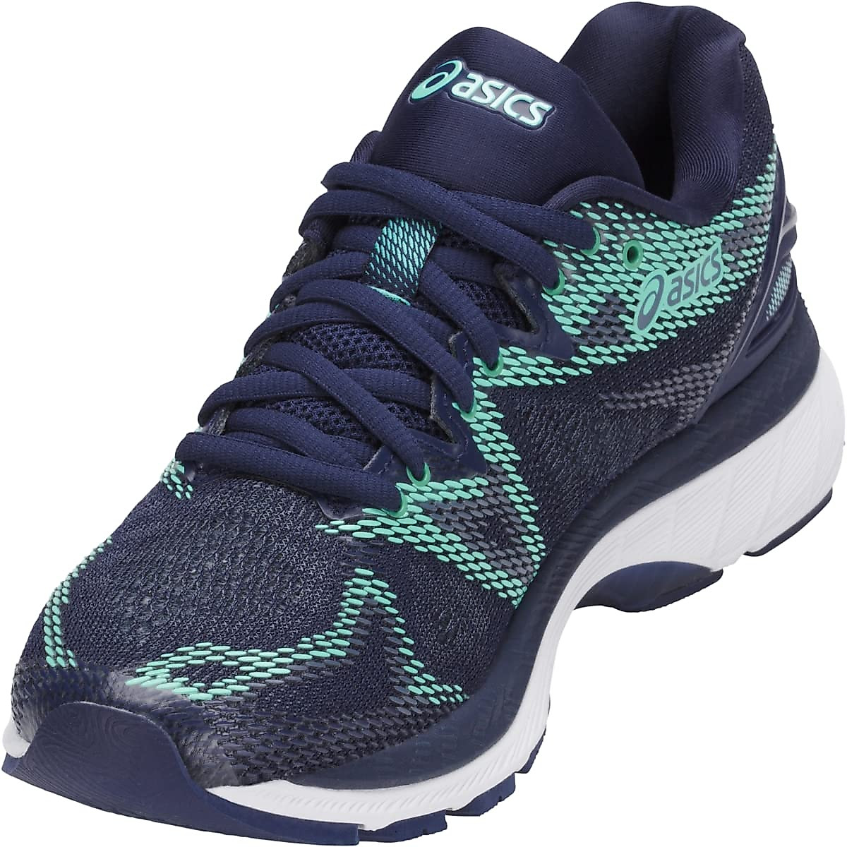 ASICS Women's Mens Fitness/Cross-Training Athletic Shoe, indigo blue/indigo blue/opal green, 8 Medium US