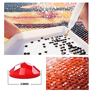 Bimkole 5D Diamond Painting Kits Angel Girl, Full Drill Flowers DIY Rhinestone Embroidery Set Paint with Diamonds Art by Number Kits Cross Stitch Home Wall Craft Decoration 12X16 inch