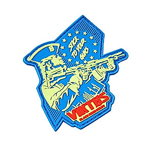 Viktos Tax Stamp Moralpha Patch, Glow