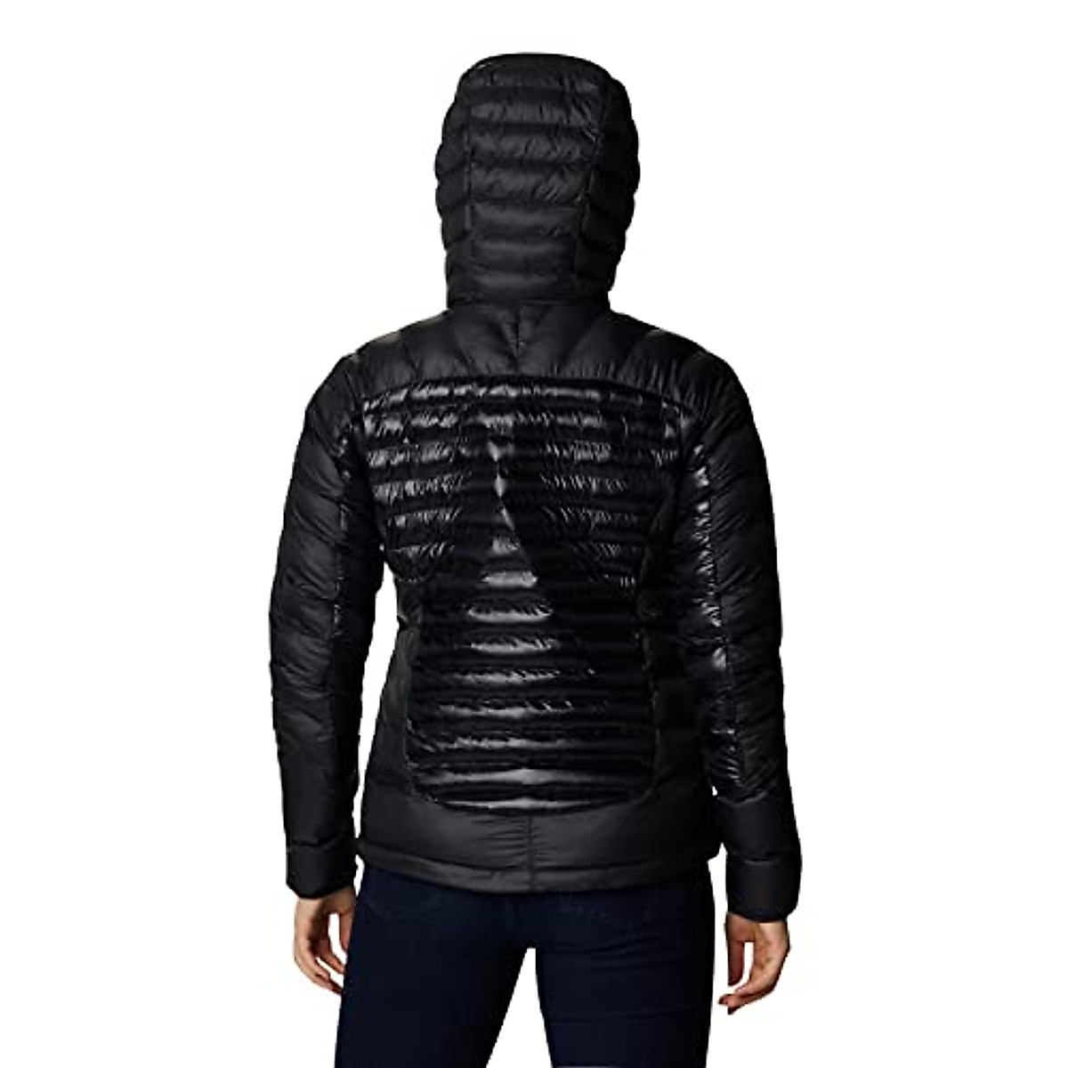 Columbia Women's Labyrinth Loop Hooded Jacket, Black, Medium