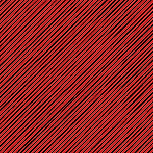 Loralie Designs Quirky Bias Stripe Red/Black Fabric by The Yard for Quilting