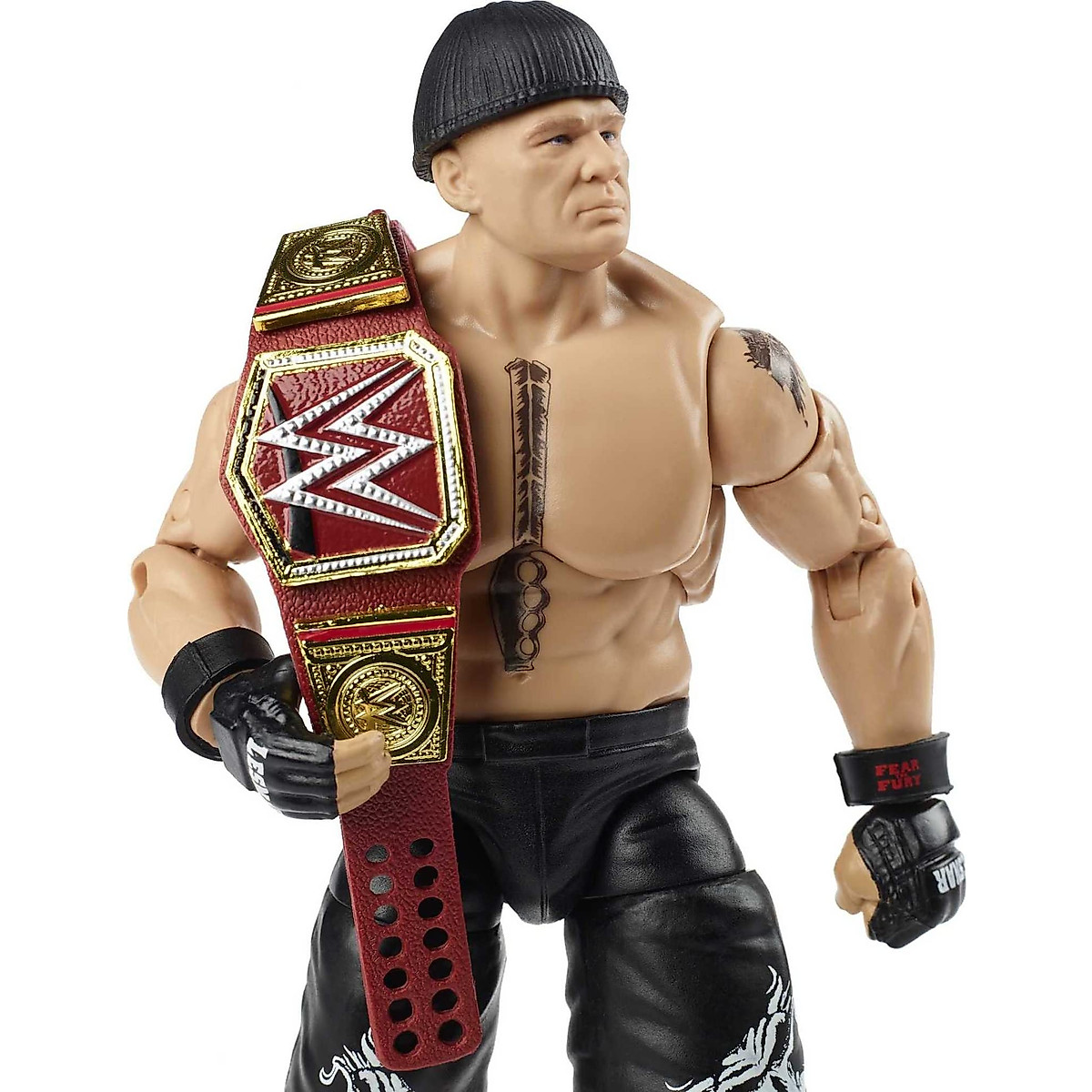 WWE Ultimate Edition Multiple-Pose 6-inch Action Figure with Entrance Gear, Extra Heads & Swappable Hands