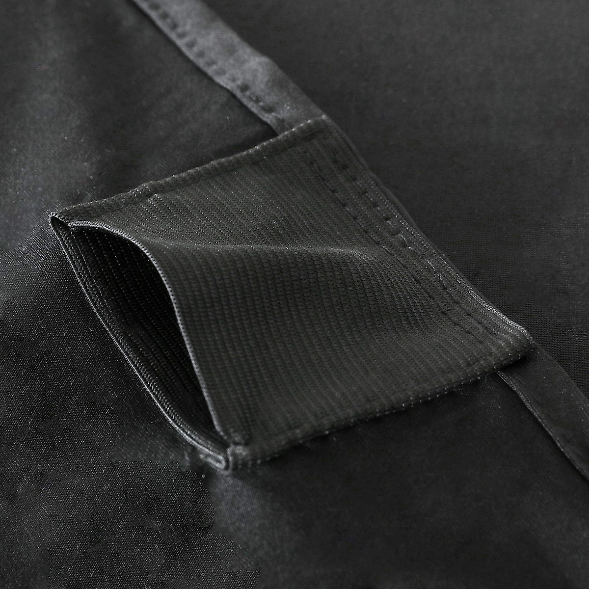 Obstal 20 PCS Black Spandex Dining Room Chair Covers for Living Room - Universal Stretch Chair Slipcovers Protector for Wedding, Banquet, and Party