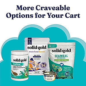 Solid Gold High Protein Dry Cat Food - Indigo Moon Cat Dry Food with Digestive Probiotics for Cats - Grain & Gluten Free with High Fiber & Omega 3 for Cats - Low Carb Superfood Meal - Pollock - 12lb