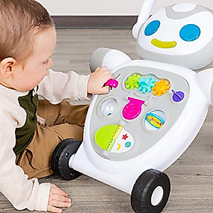 Smart Steps by Baby Trend STEM Buddy Bot 2in1 Push Walker, Multi