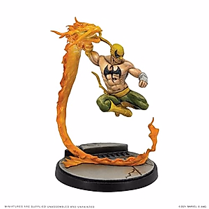 Marvel Crisis Protocol Luke Cage and Iron Fist CHARACTER PACK | Miniatures Battle Game | Strategy Game for Adults and Teens | Ages 14+ | 2 Players | Avg. Playtime 90 Mins | Made by Atomic Mass Games