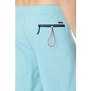 Quiksilver Men's Standard Surfsilk Kaimana 20 Boardshort Swim Trunk Bathing Suit, Cameo Blue, 33