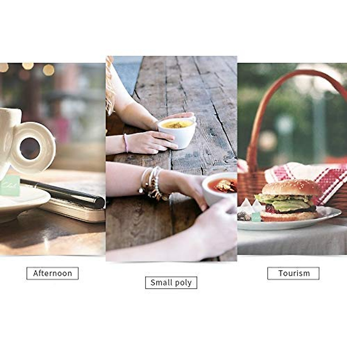 Imozai Organic Green Tea Bags 100 Count Individually Wrapped