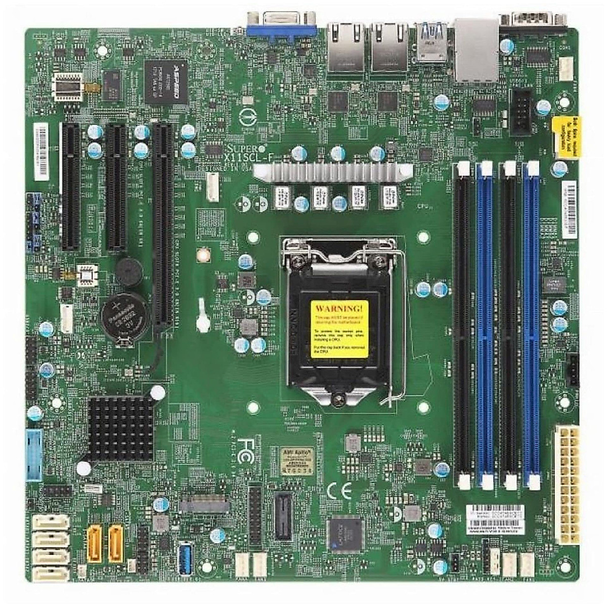 SuperMicro MBD-X11SCL-F-O C242 LGA1151 4X DDR4 2666MHZ ECC UDIMM PCH 3X PCI-E