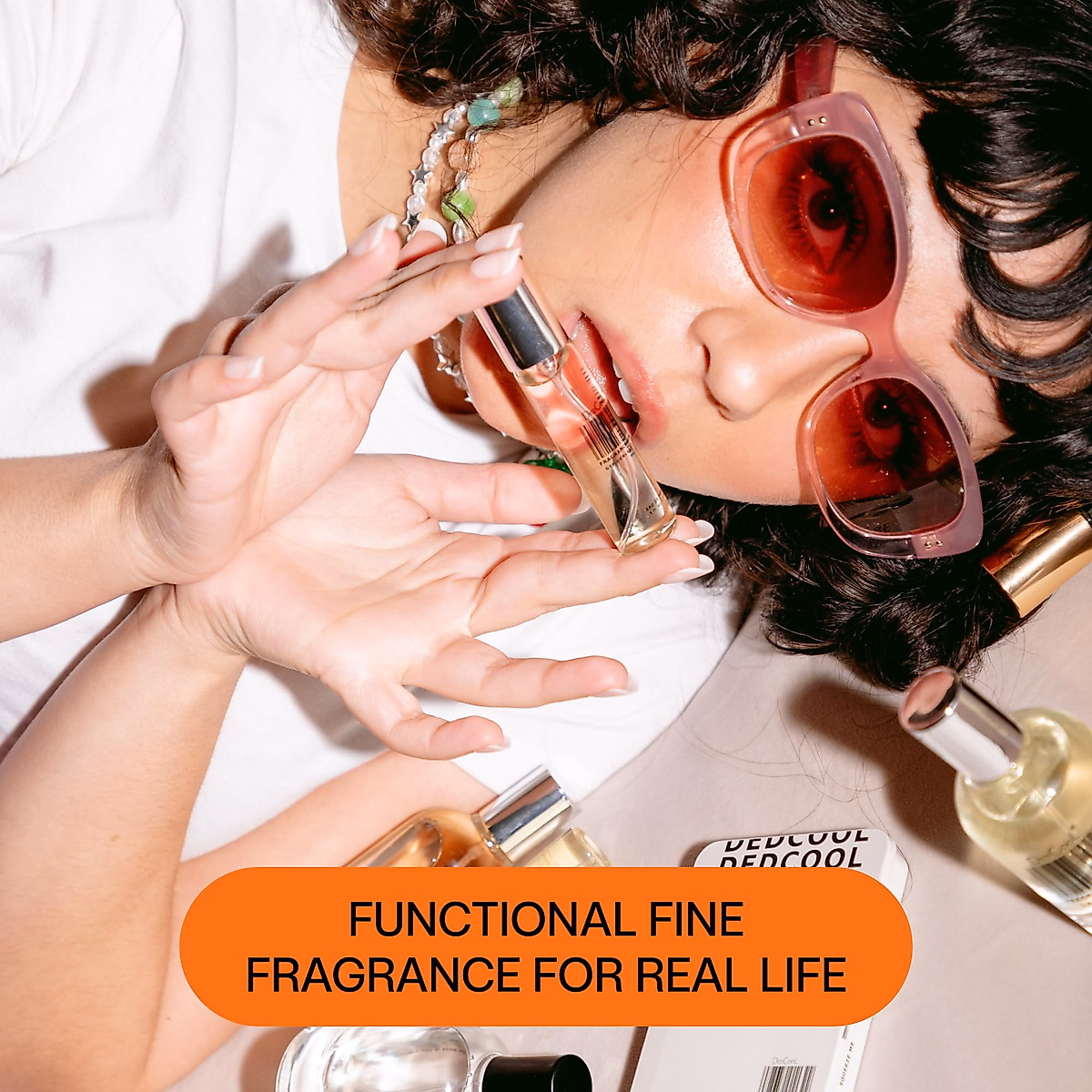 DedCool - Genderless + Vegan Eau de Parfum Sample | Clean, Non-Toxic Fragrance For All (Fragrance 03 ''BLONDE 3 ml), 0.10 Fl Oz (Pack of 1)