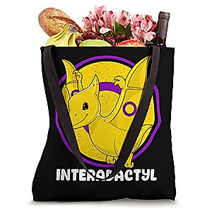 Interadactyl Intersex Pterodactyl LGBTQ Gay Pride Month Tote Bag
