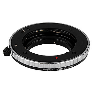 Fotodiox Lens Mount Adapter - Compatible with Contax G Rangefinder Lenses to Micro Four Thirds Mount Mirrorless Cameras