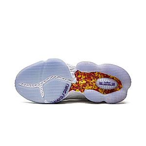 Nike Mens Lebron 19 Low DQ8344 100 Magic Fruity Pebbles - Size 8.5 White/Multi-Color