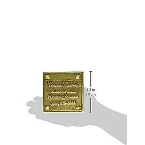 Snow Melt Plaque (NEC Requirement)