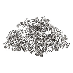 100Pcs Yootones Conical-Style Guitar Single-coil Pickup Height Springs Compatible with Strat Tele Guitar Pickup (Silver)