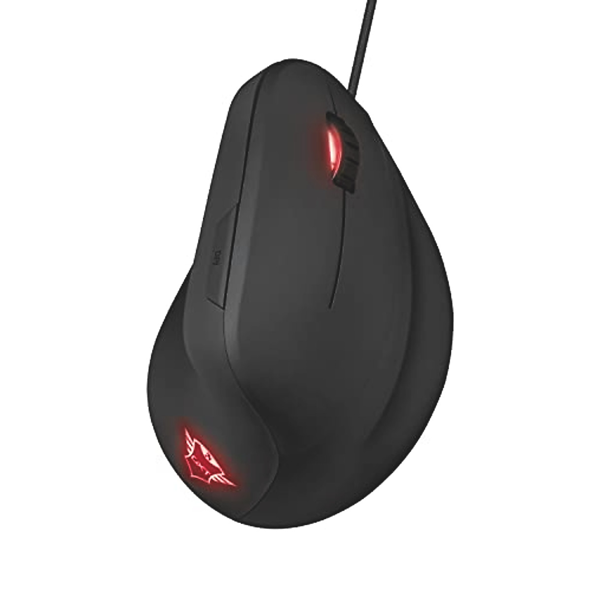 Trust Gaming GXT 144 Rexx Vertical Ergonomic Gaming Mouse, 250-10,000 DPI, 6 Buttons, Black