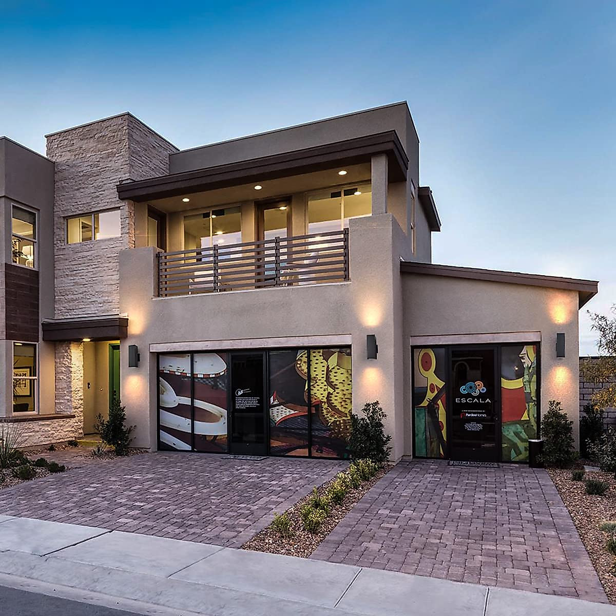 mirrea Modern Outdoor Porch Light Patio Light in 2 Lights with Aluminum Rectangular Tube and Tempered Glass Cover Waterproof Wall Sconce 2 Pack (Matte Black)