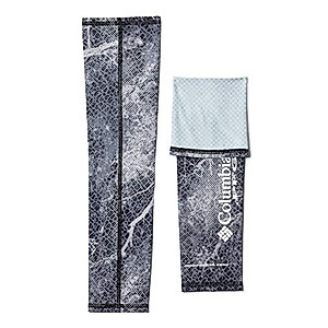 Columbia Unisex Freezer Zero Arm Sleeves, Black Real Tree Mako, Small/Medium