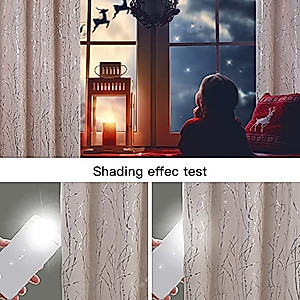 Tony's collection Blush Curtains for Bedroom, Blackout Curtains 63 Length Wave Foil Print Pattern Room Darkening Living Room Curtains for Kids Girls(34x63 Inch, Blush,2 Panels)