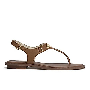 Michael Kors Plate Thong Womens Gladiator Sandals Black Size 7