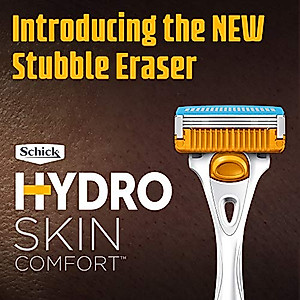 Schick Hydro Stubble Eraser Razor with 2 Razor Refill Blades