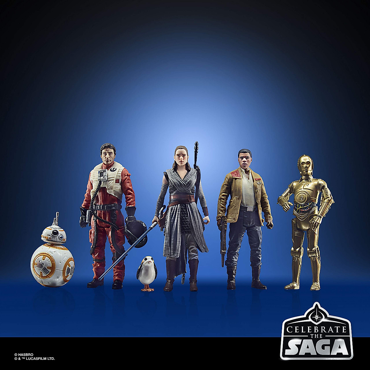 STAR WARS Celebrate The Saga Toys The Resistance Figure Set, 3.75-Inch-Scale Collectible Action Figure 6-Pack (Amazon Exclusive)