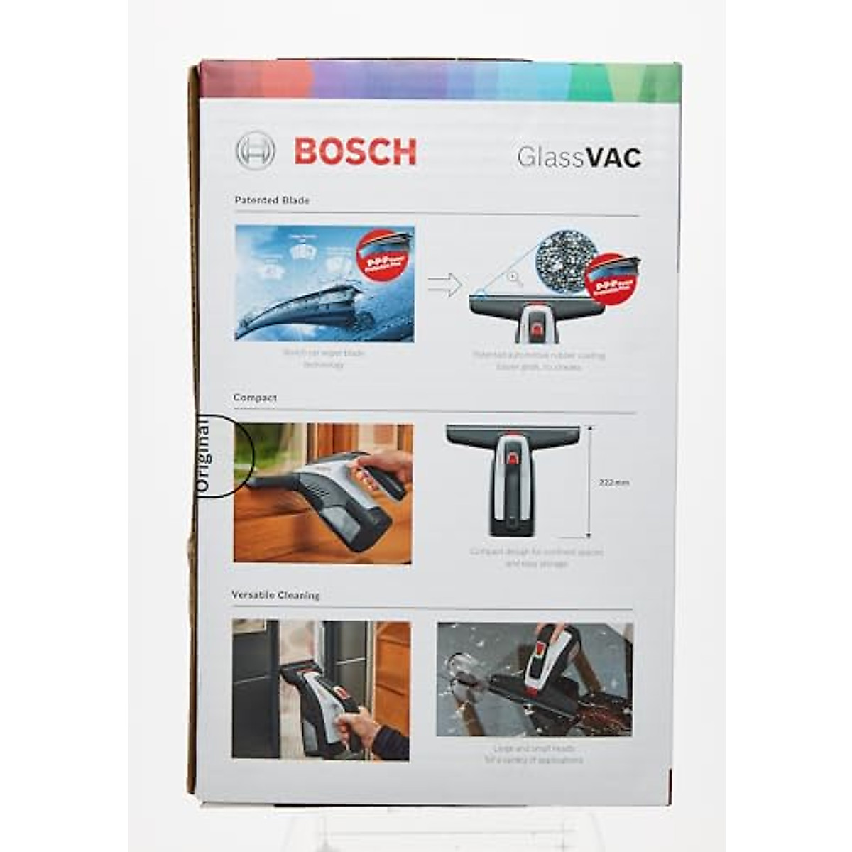Bosch GlassVAC Battery Window Vacuum Cleaner