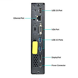 Lenovo ThinkCentre M92p Tiny Desktop - Core i5 Up to 3.6GHz, 8GB RAM, 240GB SSD, Windows 10 Pro (Renewed)