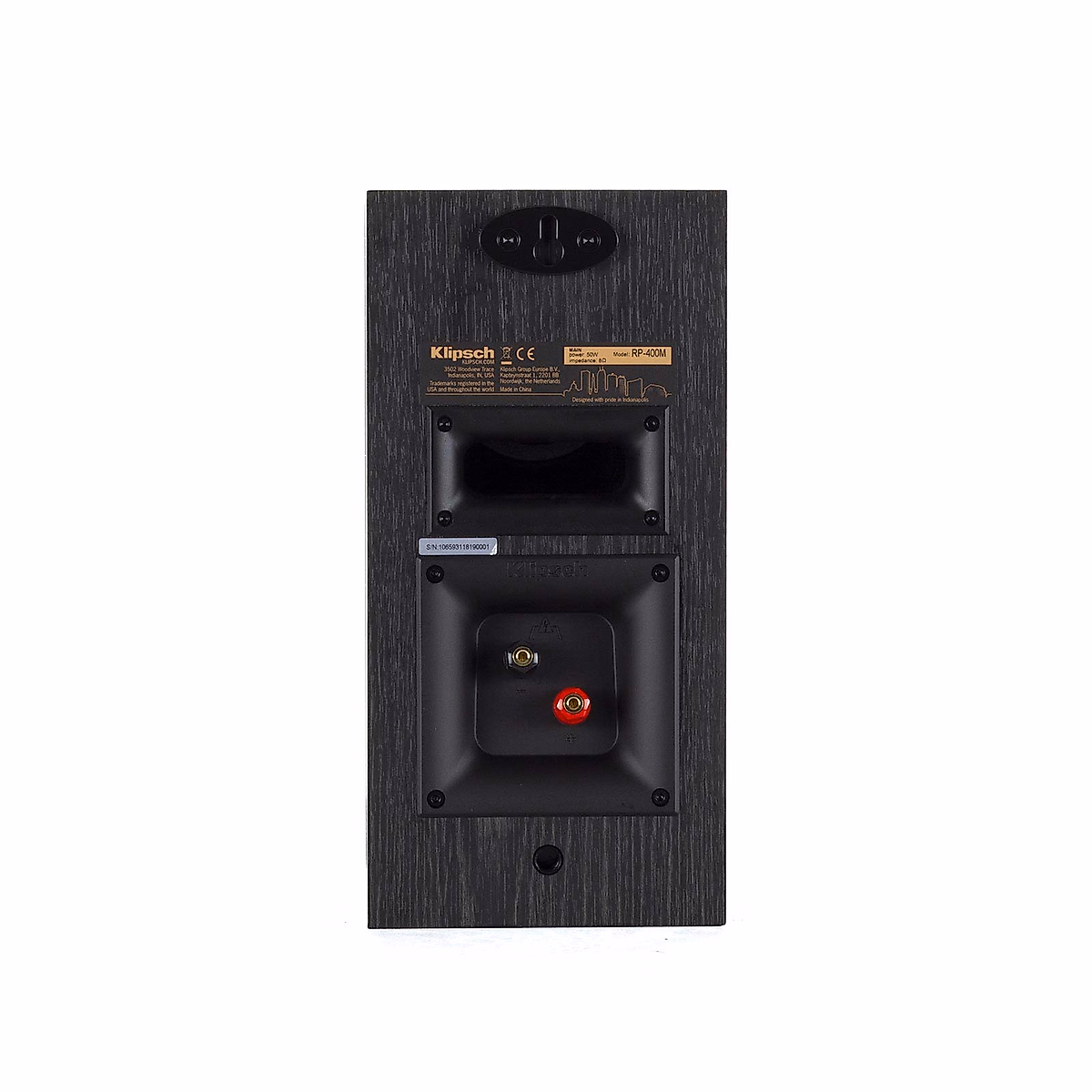 Klipsch RP-400M Reference Premiere Bookshelf Speakers - Pair (Ebony)