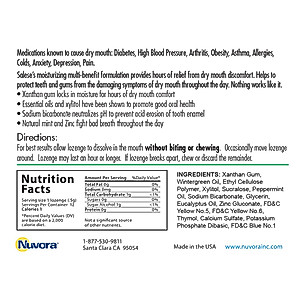 Salese Dry Mouth Relief (Wintergreen Flavor)