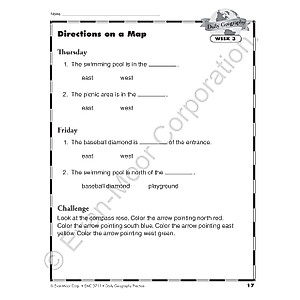Daily Geography Practice, Grade 2