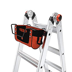 Little Giant Ladders, Cargo Hold Tool Pouch, Ladder Accessory, Nylon, (15040-001), Silver