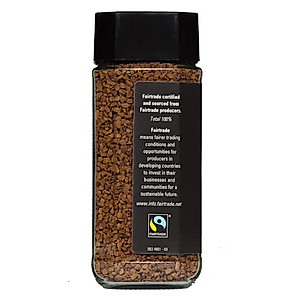 Mount Hagen 3.53oz Organic Freeze Dried Instant Coffee | Eco-friendly, Fair-Trade Coffee Made From Organic Medium Roast Arabica Beans [3.53oz Jar]
