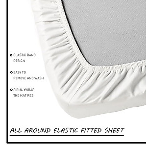 Birch Sheets Full Size, Forest Bed Sheets, Patterned Bedding Sheets & Pillowcases 4 Piece Set - Soft Microfiber Deep Pocket Fitted Sheet & Flat Sheet & 2 Pillow Cases J1-&-61