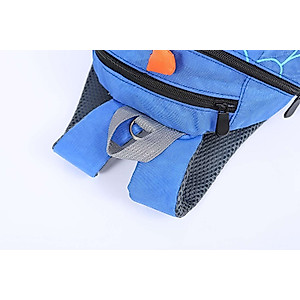 ZHUANNIAN Kids Toddlers Dinosaur Backpack with Safety Leash for Boys Girls(Green)