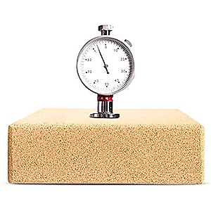 Cork Yoga Blocks, 2 Pack, with 1 Black Yoga Strap, 9”x6”x3”, High Density Solid Natural Cork Yoga Brick with Comfortable Edge to Improve Balance, Strength and Flexibility