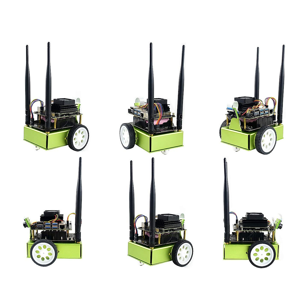 JetBot AI Kit Accessories Add-ons Compatible with NVIDIA Jetson Nano Developer Kit to Build JetBot
