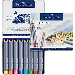 Faber-Castell Creative Studio Goldfaber Watercolor Pencils (24 Count)