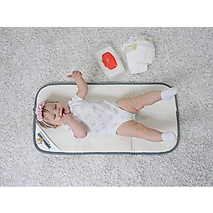 Skinny Mini Diaper Changing Mat - The Ultimate Memory Foam Diaper Changing Pad (16" x 32")