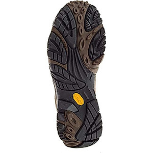 Merrell Men's Moab Adventure Mid Waterproof Hiking Boot, Dark Earth 9.5 Wide